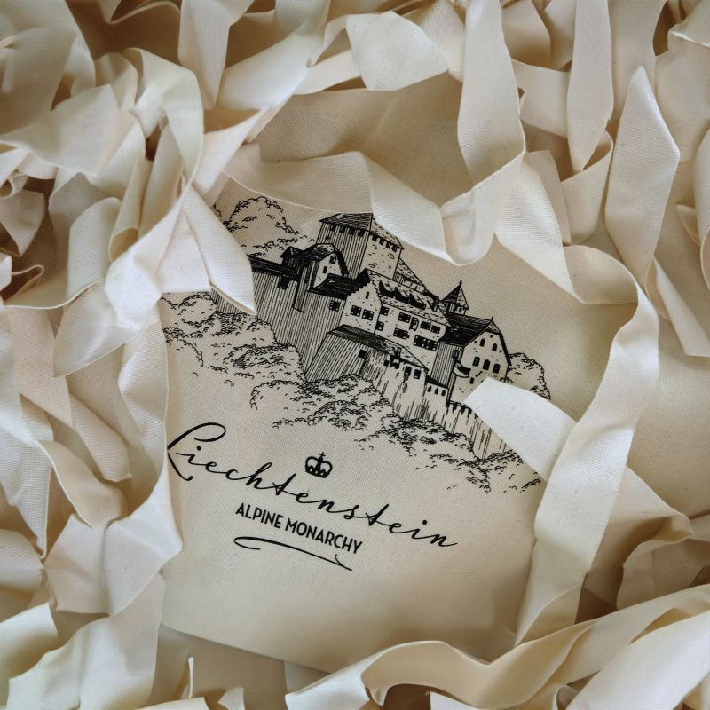 BIO BAUMWOLLTASCHE FÜR HOJ LIECHTENSTEIN